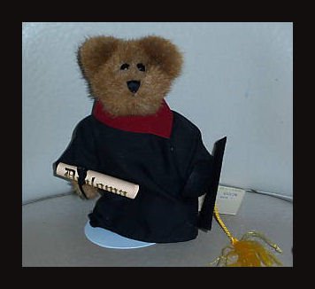 Boyds Bear Judith G Series Graduation Retired HTF