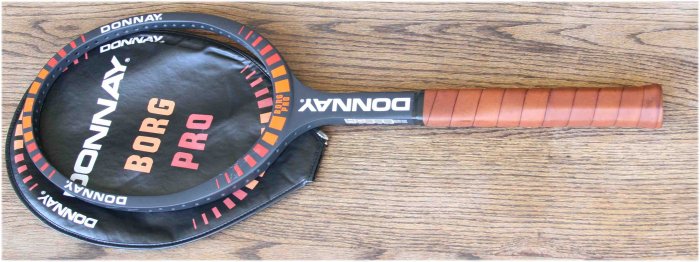 New (NOS) Donnay Borg Pro Wood tennis racket