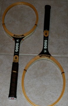 bancroft borg personal wood racket