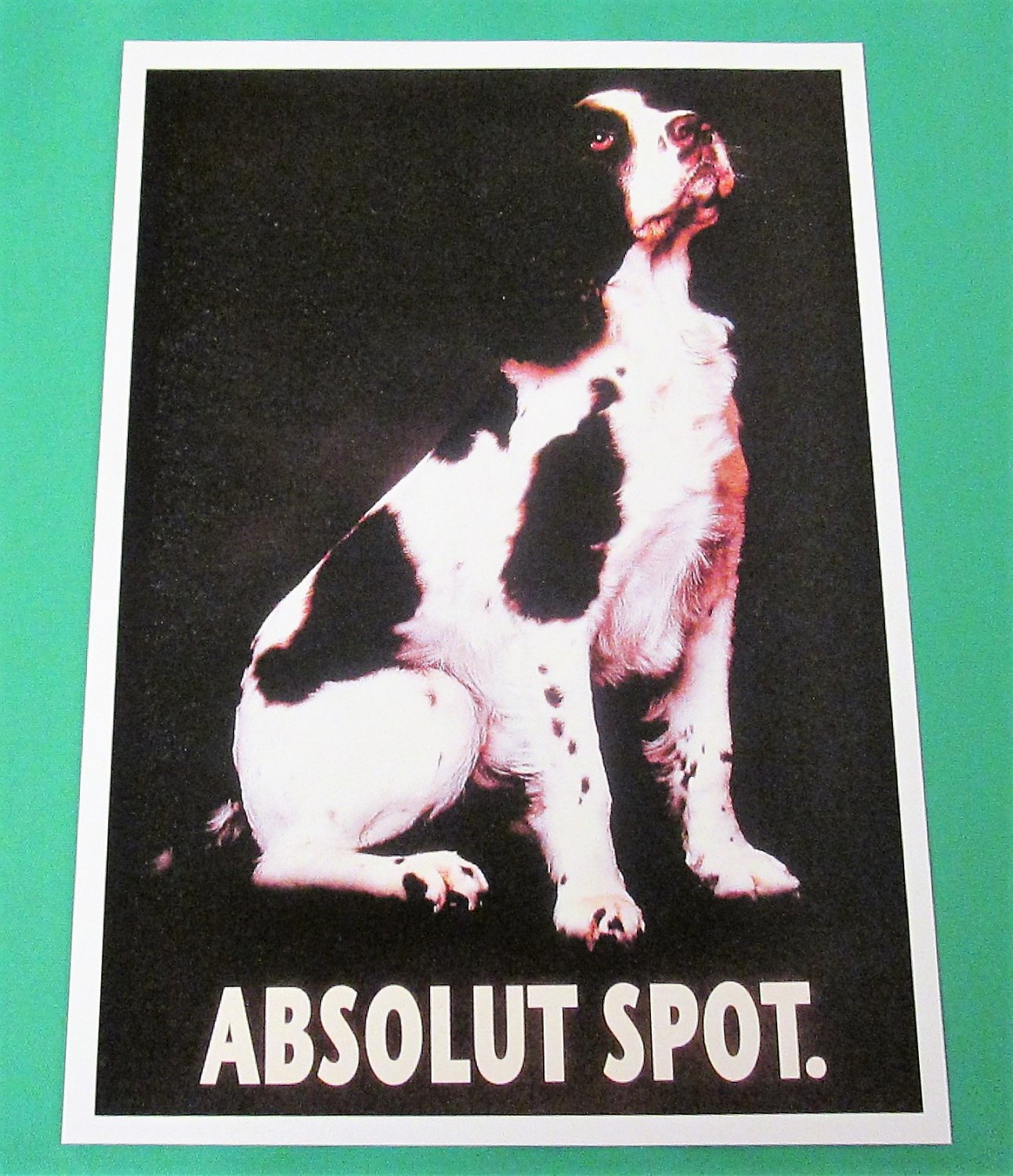 ABSOLUT SPOT Fake Magazine Ad VERY RARE!