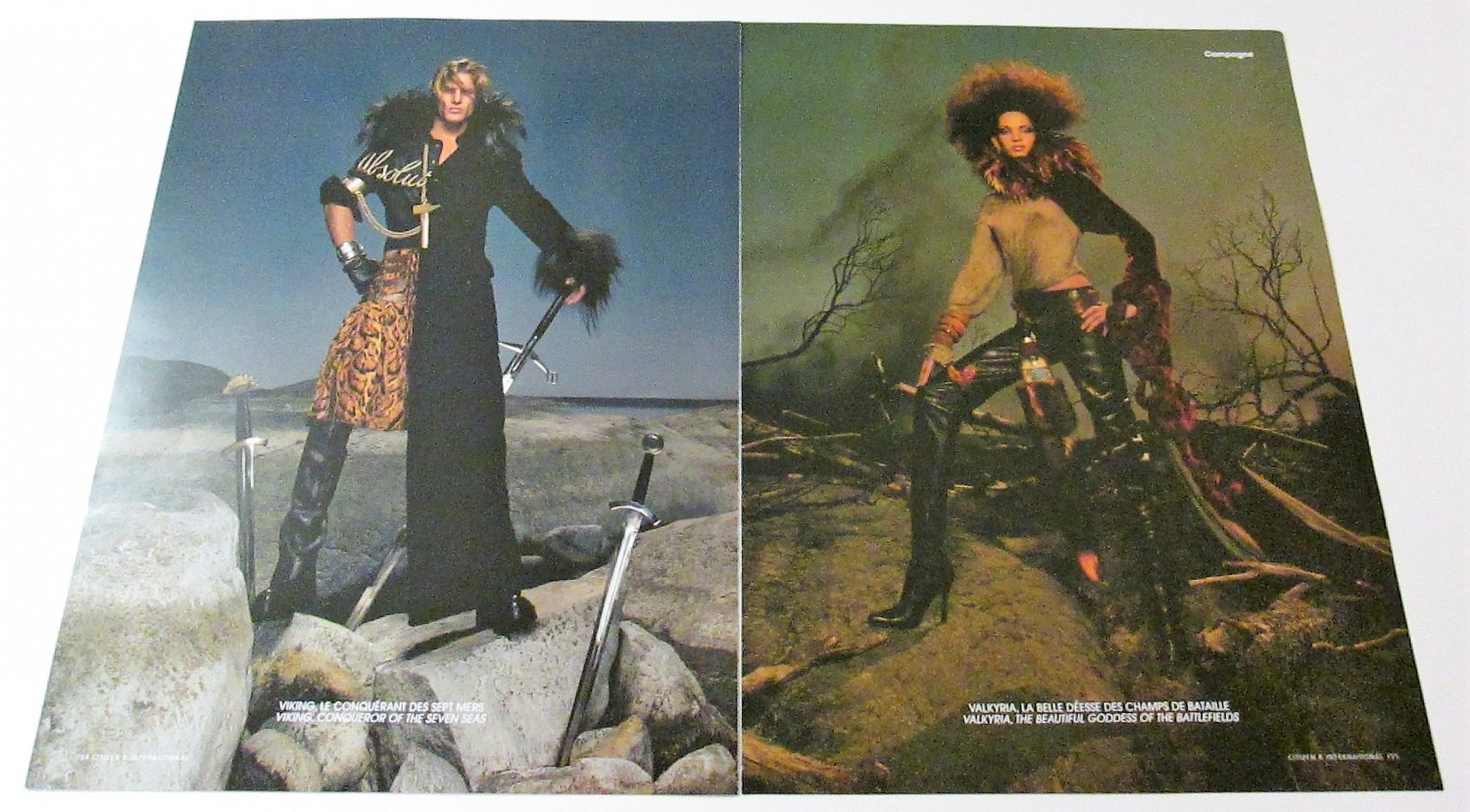 ABSOLUT LEGENDES Jean-Paul Gaultier Vodka Magazine Ad/Article 9 PAGES 8 ...
