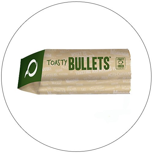 Quizno's Toasty Bullets Sleeves - Case of 1,000 Qty