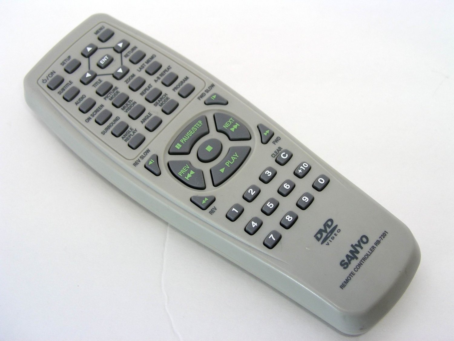 Sanyo Remote Control No. RB-7201 (Refurbished)
