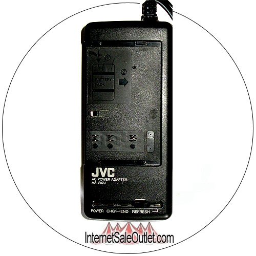 JVC AC Adapter / Camcorder Battery Charger & DC Plug Cord No. AA-V10U ...