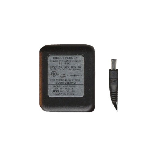 A & D Direct Plug-In Class 2 Transformer AC Adaptor 7.5V DC 500mA No ...