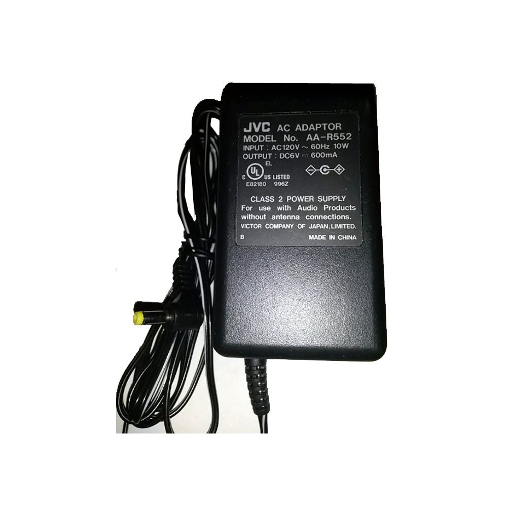 JVC XM-R70 Disc Player AC Power Supply Adapter No. AA-R552