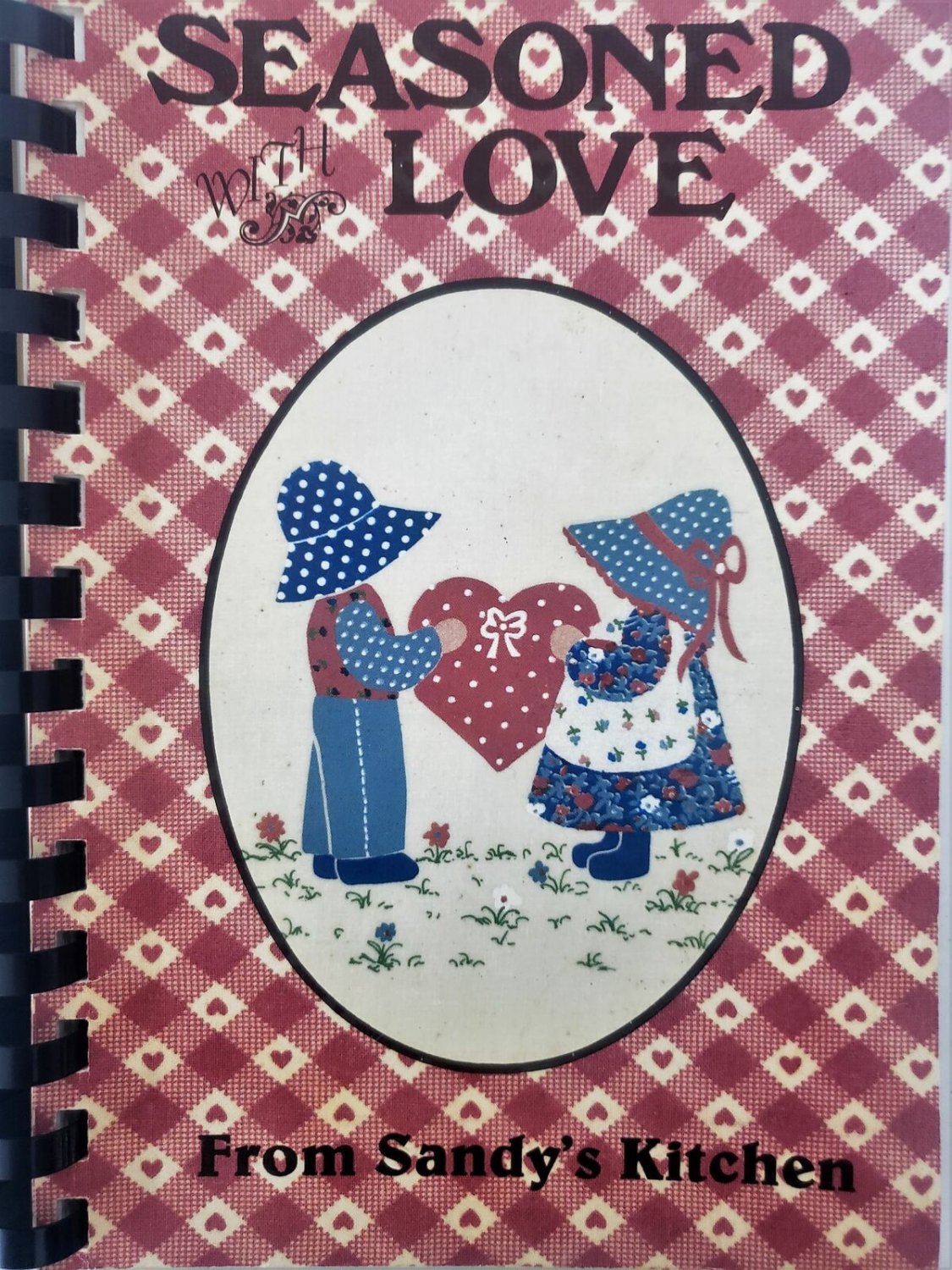Vintage 1993 Seasoned With Love from Sandy's Kitchen Cookbook Wabash ...
