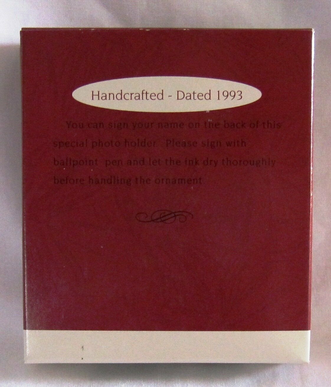 1993 Hallmark Ornament Star Teacher Photo Holder QX564-5