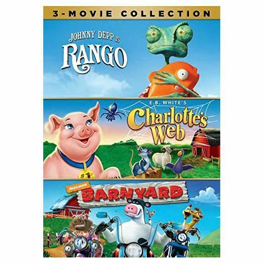 Rango/Charlottes Web/Barnyard 3-Movie Collection (DVD)