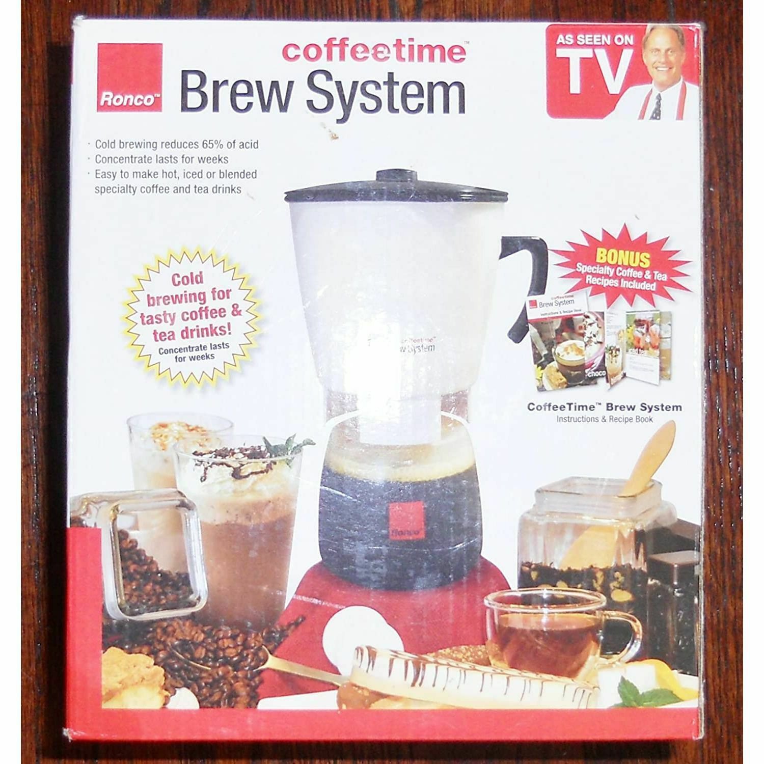 Ronco Coffeetime Brew System CT1000WHGEN Brewer