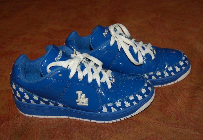 Reebok Authentic Collection Los Angeles Dodgers Shoes Worn Once