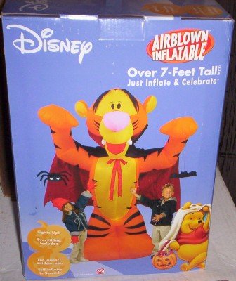 TIGGER DISNEY INFLATABLE HALLOWEEN FIGURE (Winnie the Pooh)
