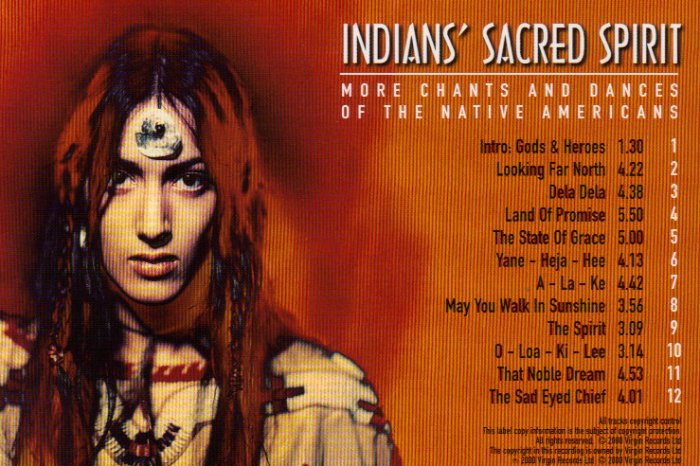 NATIVE AMERICAN INDIAN - SACRED SPIRIT - CHANTS AND DANCES - CD