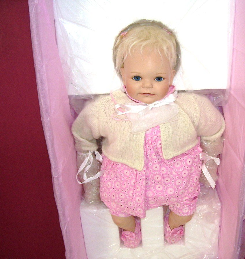 Gotz EMMA by Didy Jacobsen 21" Porcelain Baby Doll NIB LE#60/355 2005 RARE