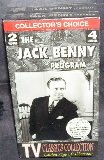 THE JACK BENNY PROGRAM 2 VHS TAPES * NEW * 4 episodes
