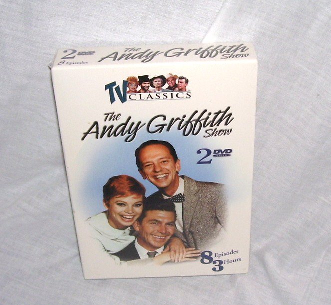 THE ANDY GRIFFITH SHOW 2 Pack DVD Set NEW! 8 Episodes