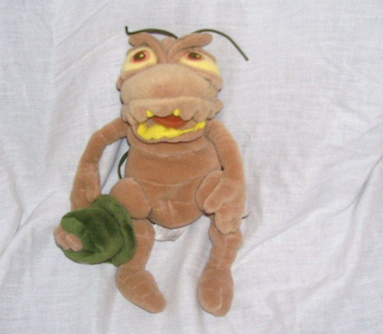 Disney A Bug's Life P.T. FLEA Bean Bag Plush 9" Tall