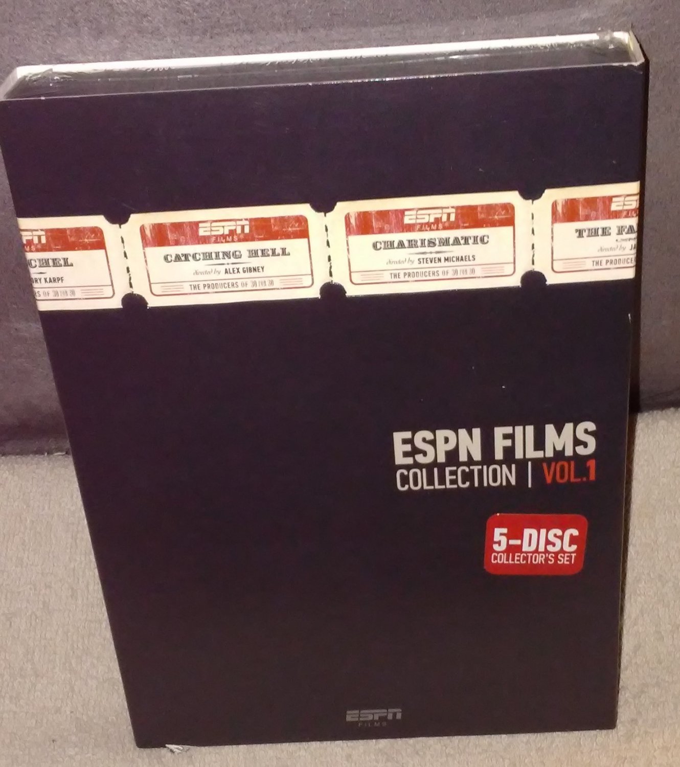 ESPN Films Collection Vol 1 * 5 Disc Collector Set * NEW & SEALED