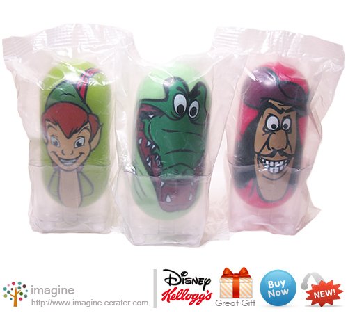 Kellogg's Disney Movie Wobblers 2005 Cereal Promo Lot PETER PAN #35 ...