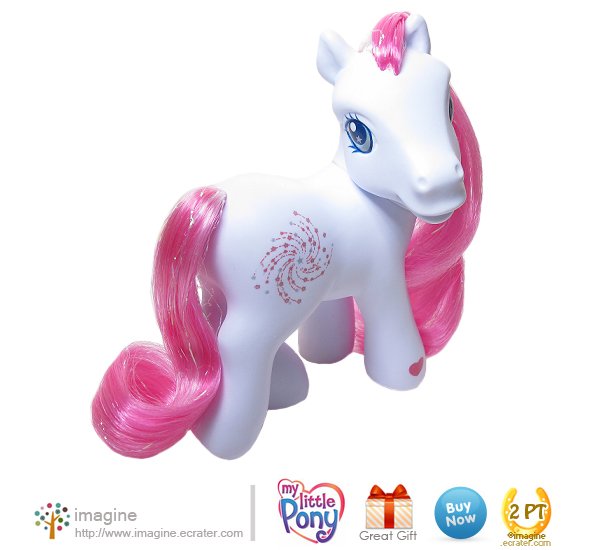 My Little Pony MLP G3 Friendship Ball Rain or Shine STAR SWIRL - A Lot ...