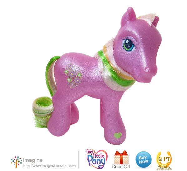 My Little Pony MLP G3 KB Toys Exclusive Tea Party Spring Fever - A Lot ...