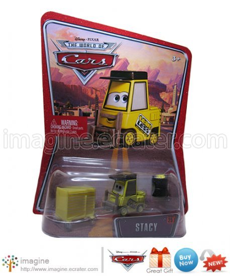 Disney Pixar World of Cars Movie Toy Stacy Forklift #25 Mint on Card ...