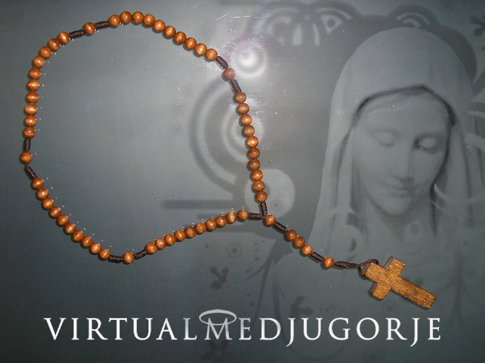 Authentic MEDJUGORJE ROSARY blessed by fr. Jozo Zovko