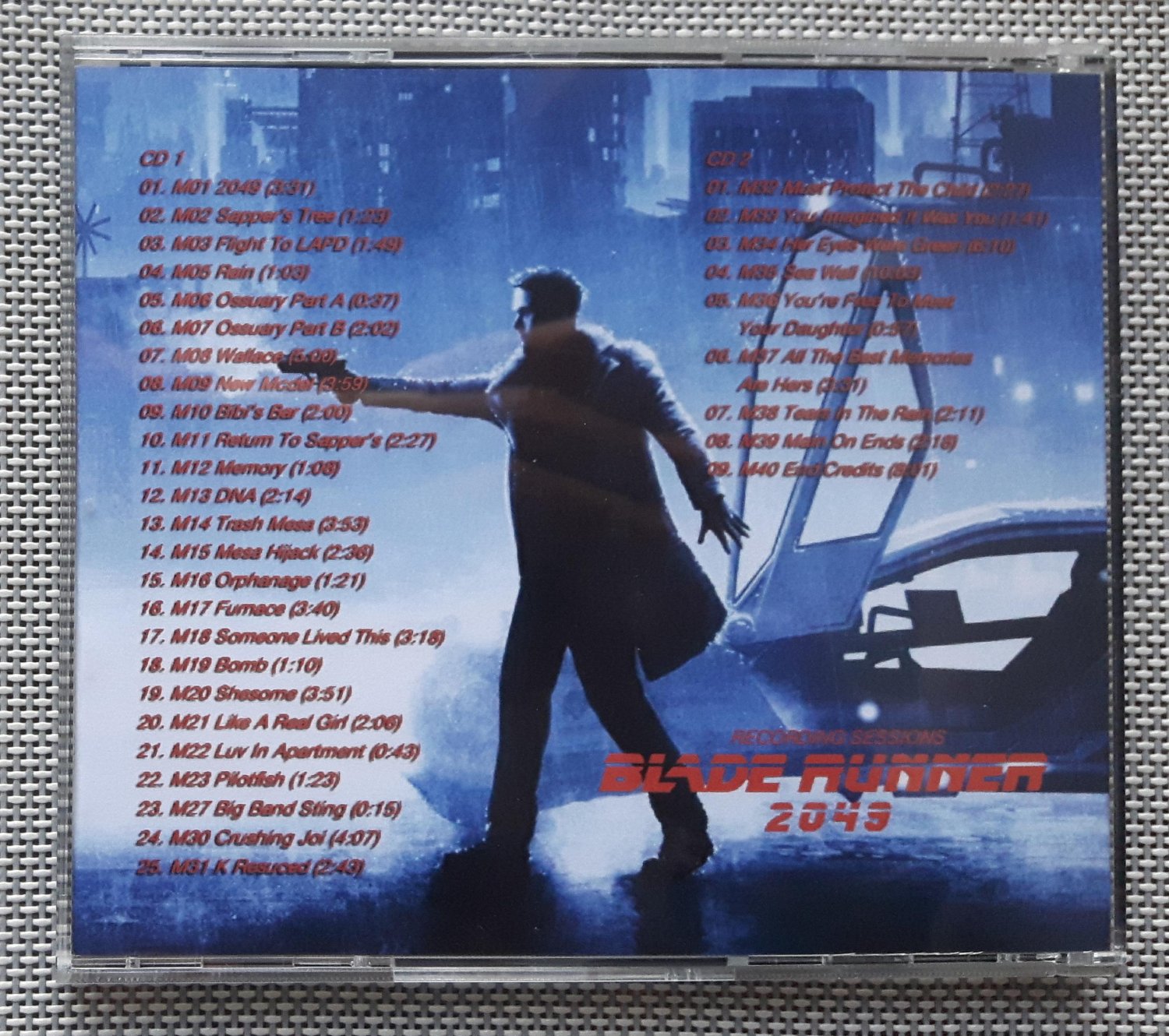 UNRELEASED Recording sessions Blade Runner 2049 soundtrack RARE ...