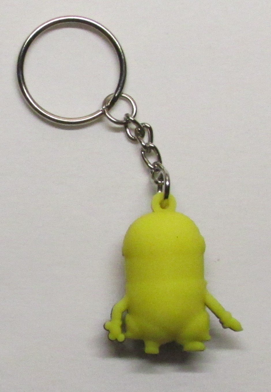 KEVIN the MINION Despicable Me Silicone Rubber KEY CHAIN Ring Keychain NEW