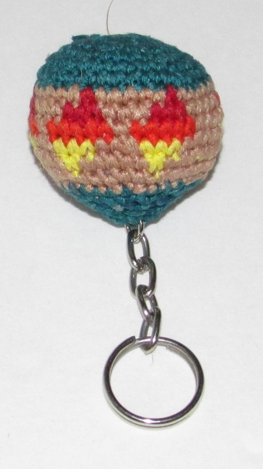 Cloth BALLOON KEY CHAIN Ring Keychain