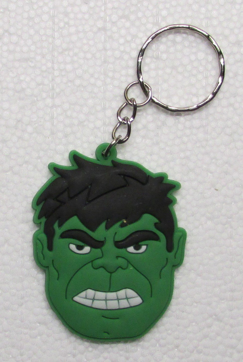 Avengers HULK Rubber KEY CHAIN Ring Keychain NEW