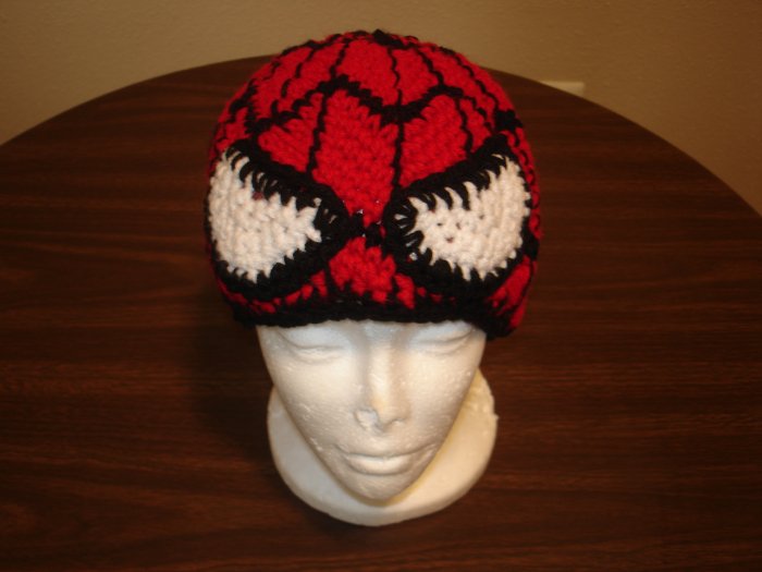 Spider Crochet Hat (spiderman)