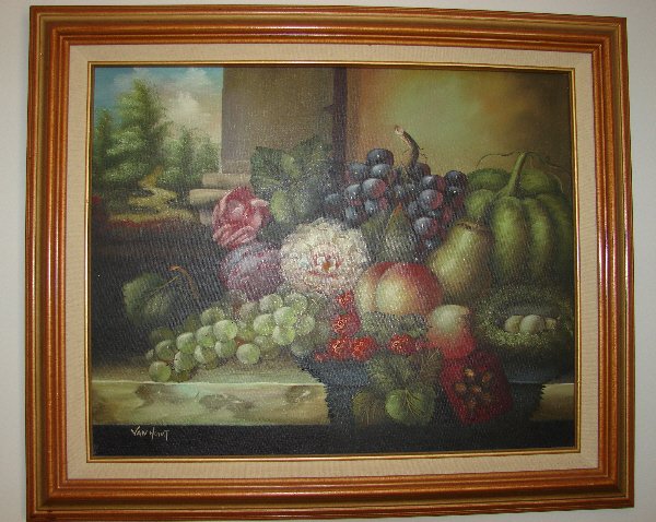 Van Hunt Still life on Canvas