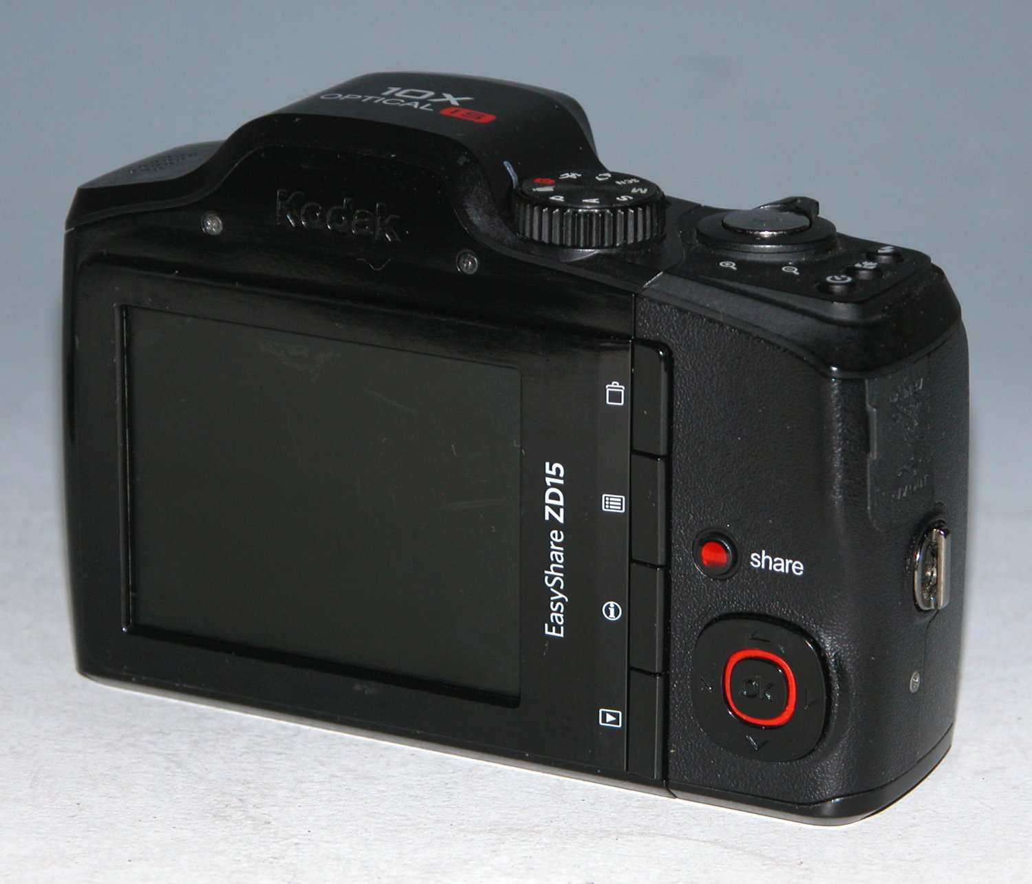 Kodak EasyShare ZD15 10.0MP Digital Camera - Black #4753