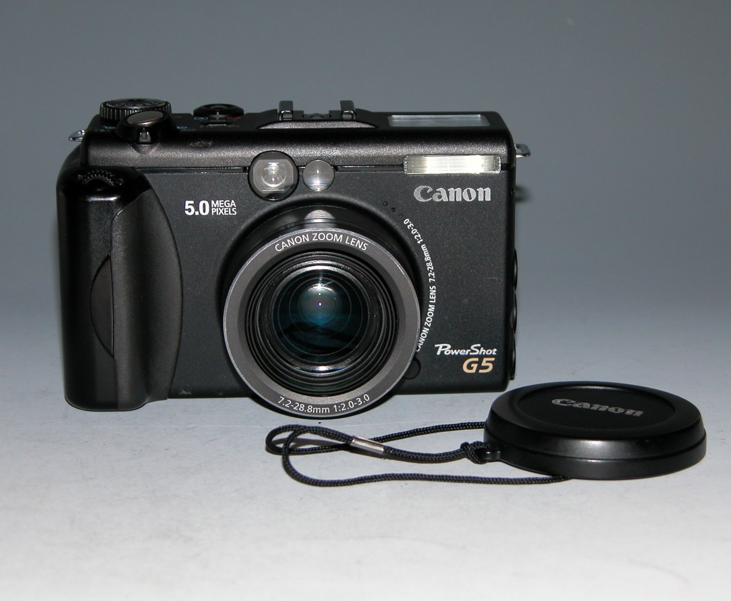 Canon PowerShot G5 5.0MP Digital Camera - Black #0465