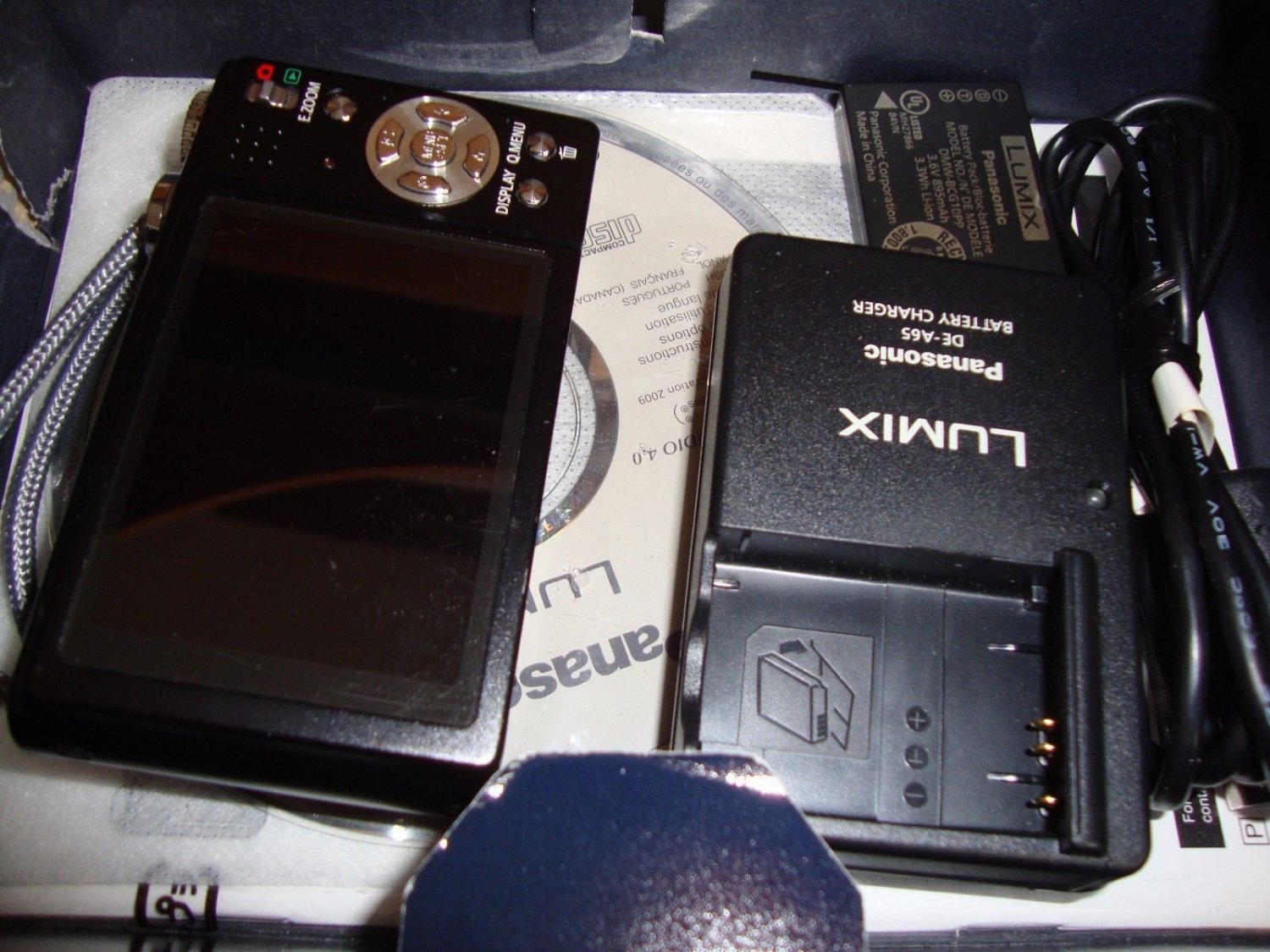 Panasonic LUMIX DMC-ZR1 12.1MP Digital Camera - Black #1520