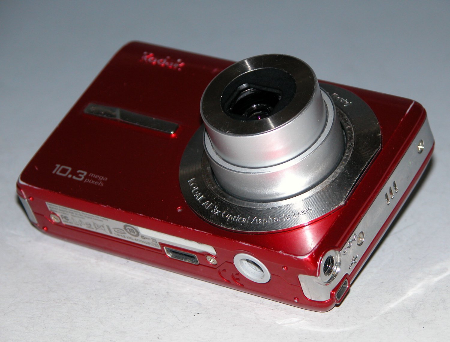 Kodak EasyShare M1063 10.3MP Digital Camera - Red #NS