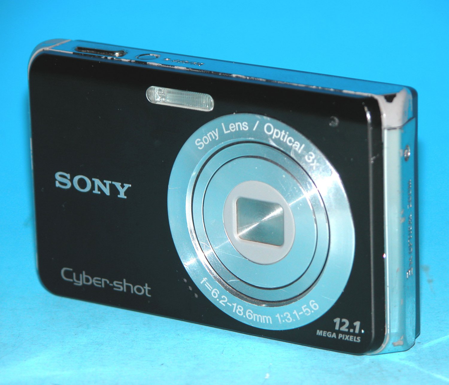 Sony Cyber-shot DSC-W190 12.1MP Digital Camera - Black #5184