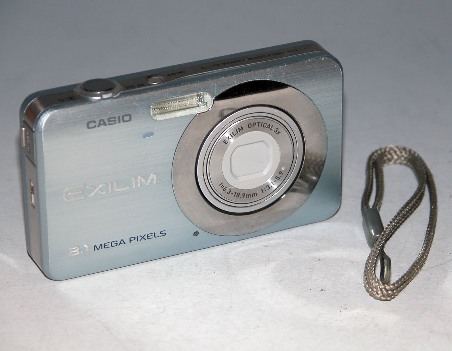 Casio EXILIM ZOOM EX-Z80 8.1MP Digital Camera - Light Blue #8948