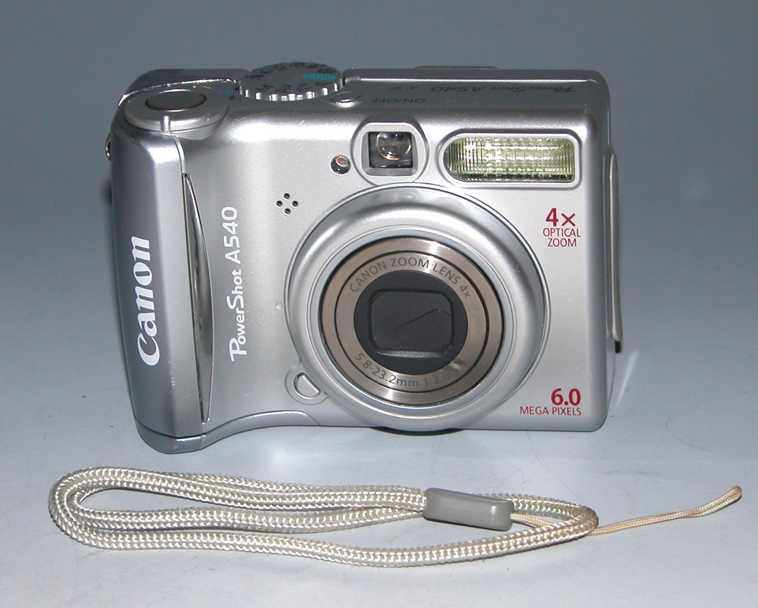Canon PowerShot A540 6.0MP Digital Camera - Silver #7546
