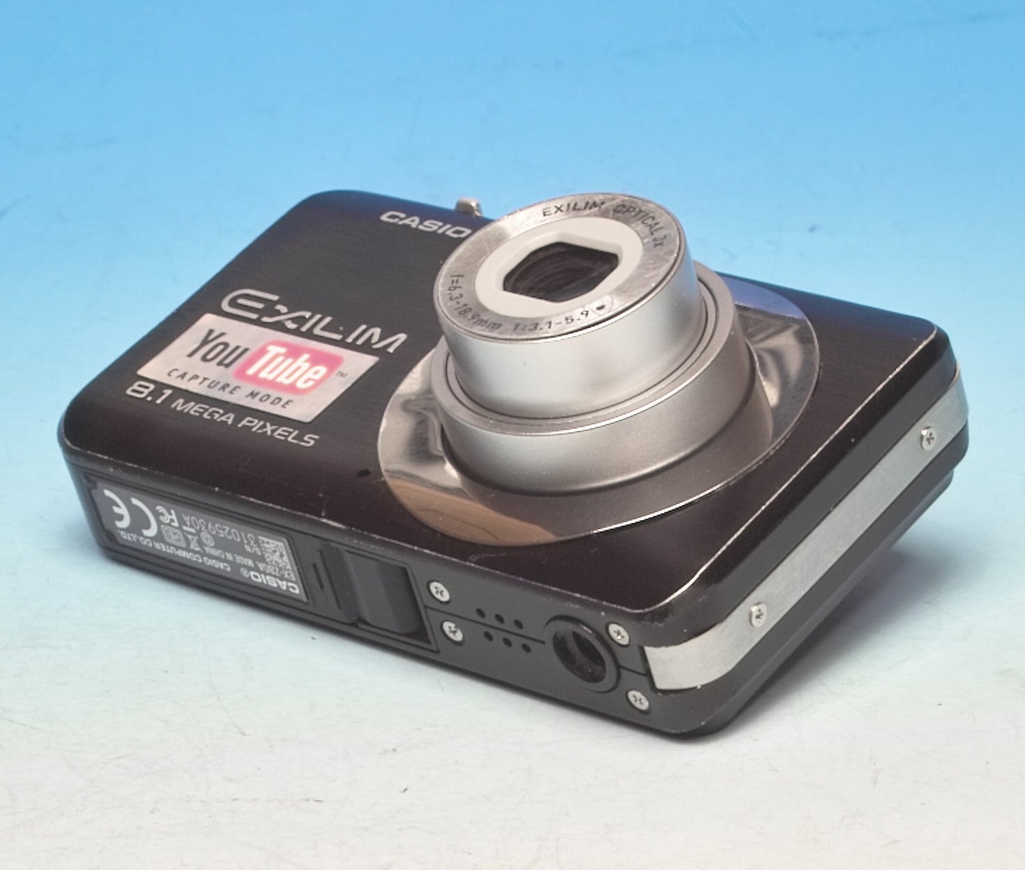 Casio EXILIM ZOOM EX-Z80 8.1MP Digital Camera - Black #5930