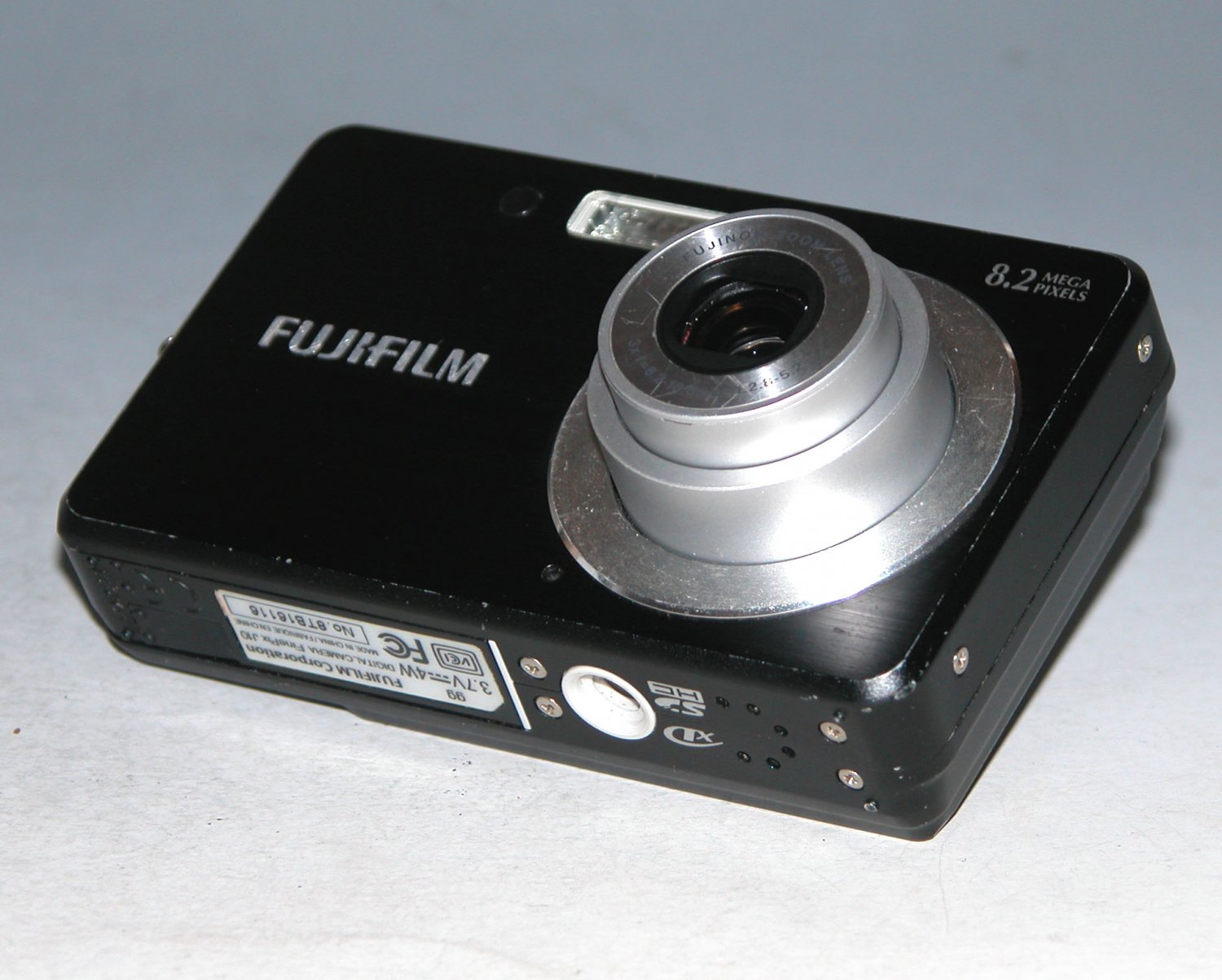 Fujifilm FinePix J Series J10 8.2MP Digital Camera - Black #6116