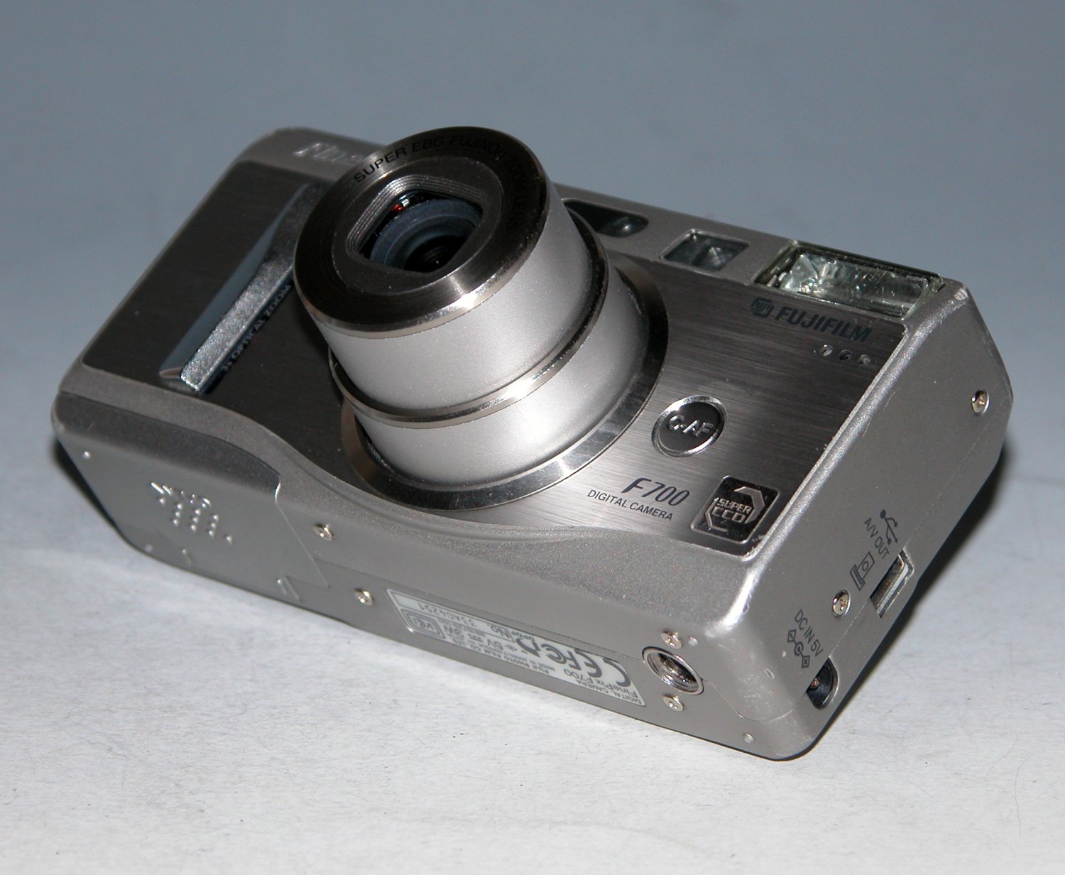 Fujifilm FinePix F700 6.2MP Digital Camera - Silver #4251