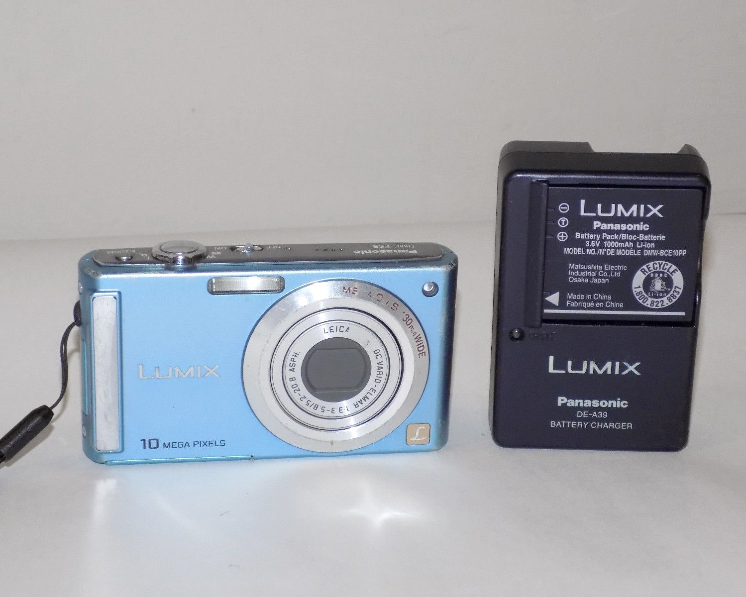 Panasonic LUMIX DMC-FS5 10.1MP Digital Camera - Blue #NS