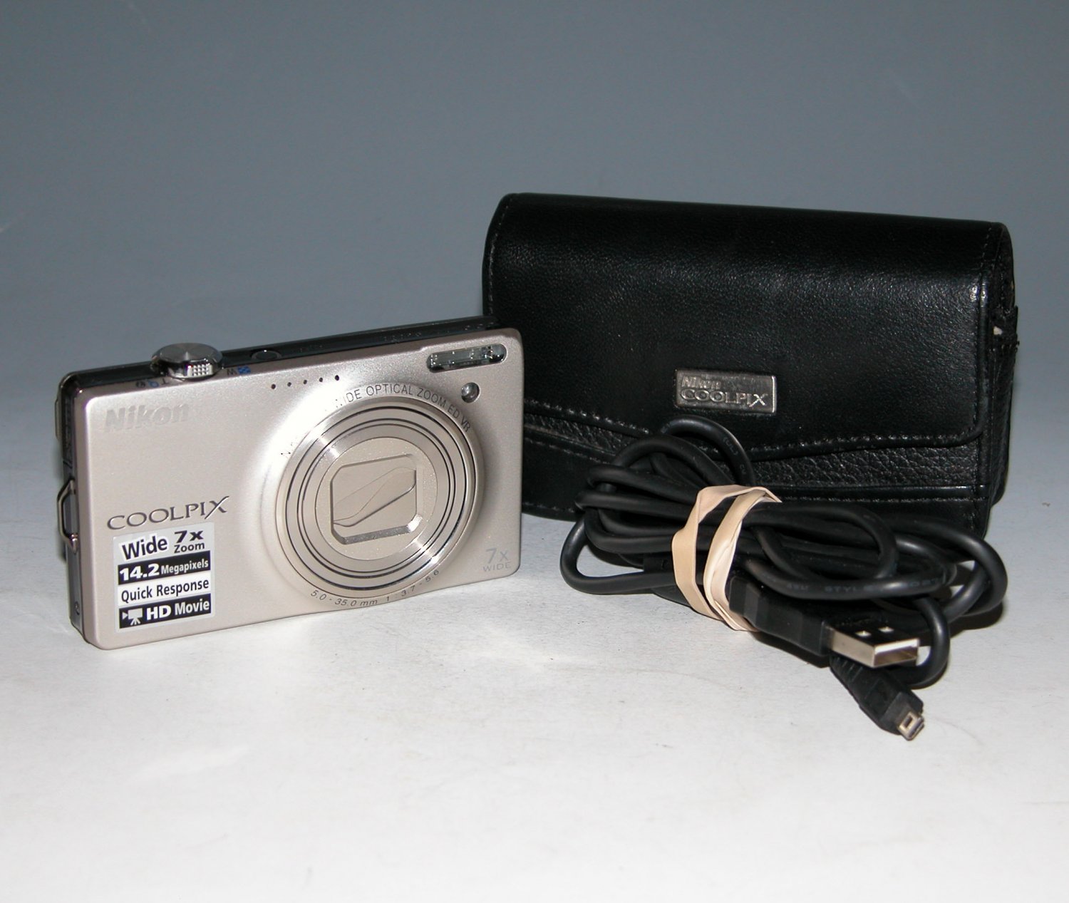 Nikon Coolpix S6000 14 MP Digital Camera - Silver #1962