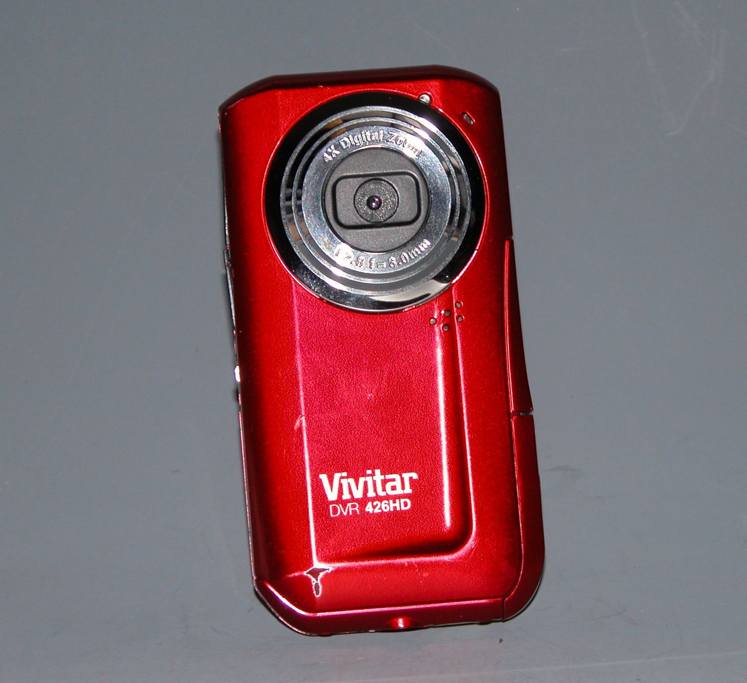 Vivitar DVR 426HD Digital Camcorder Camera (Red)