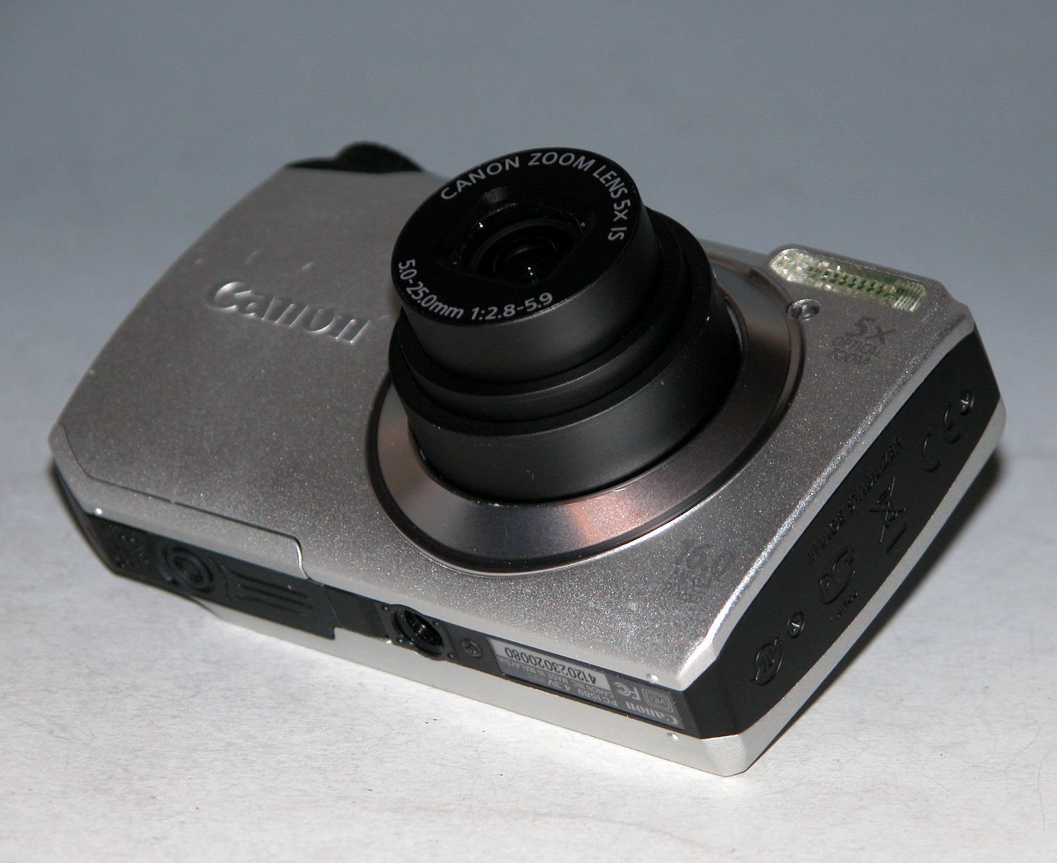 Canon Powershot A3300 IS 16 MP Digital Camera - Silver #0080