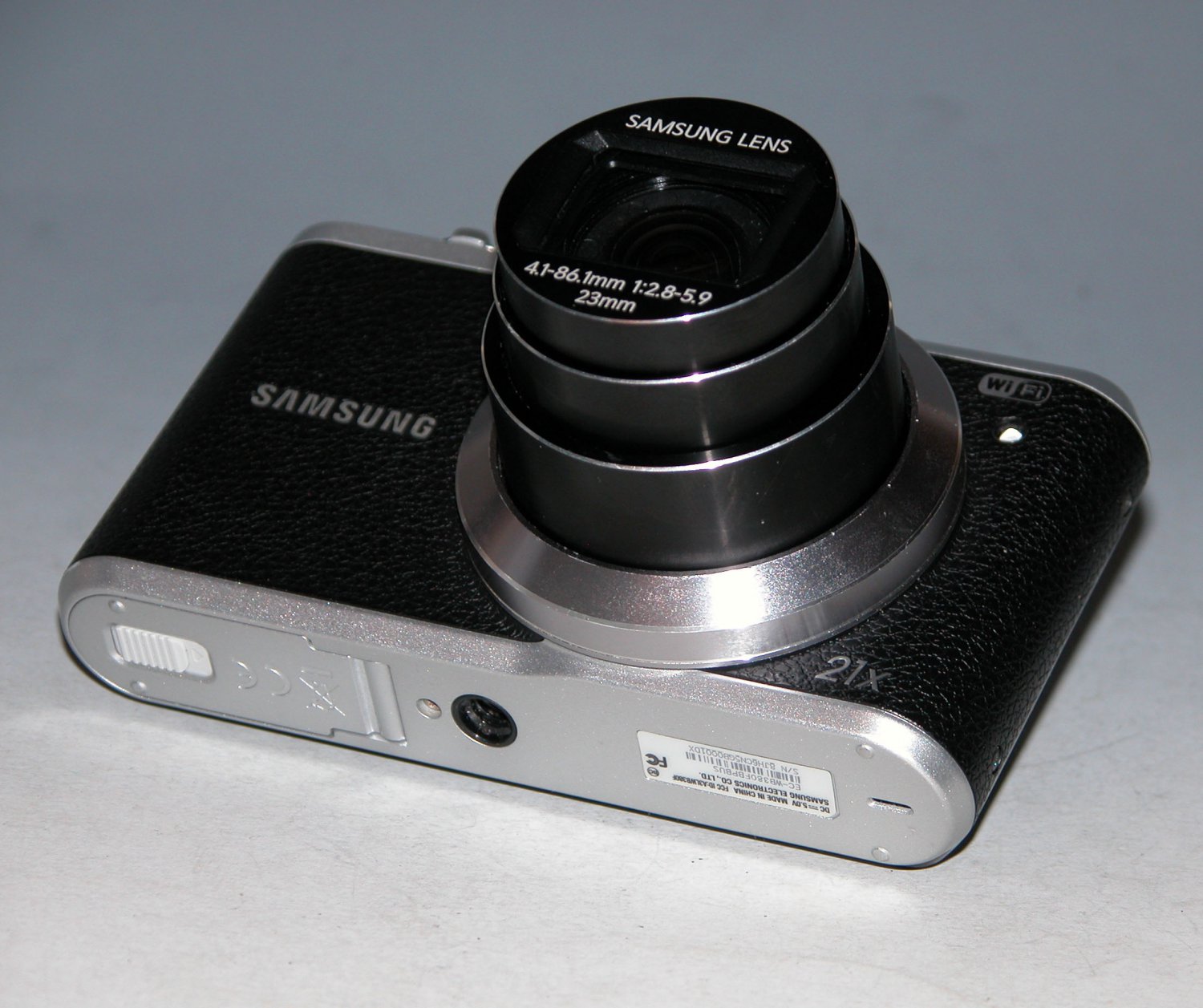 Samsung WB Series WB350F 16.3MP Digital Camera - Black