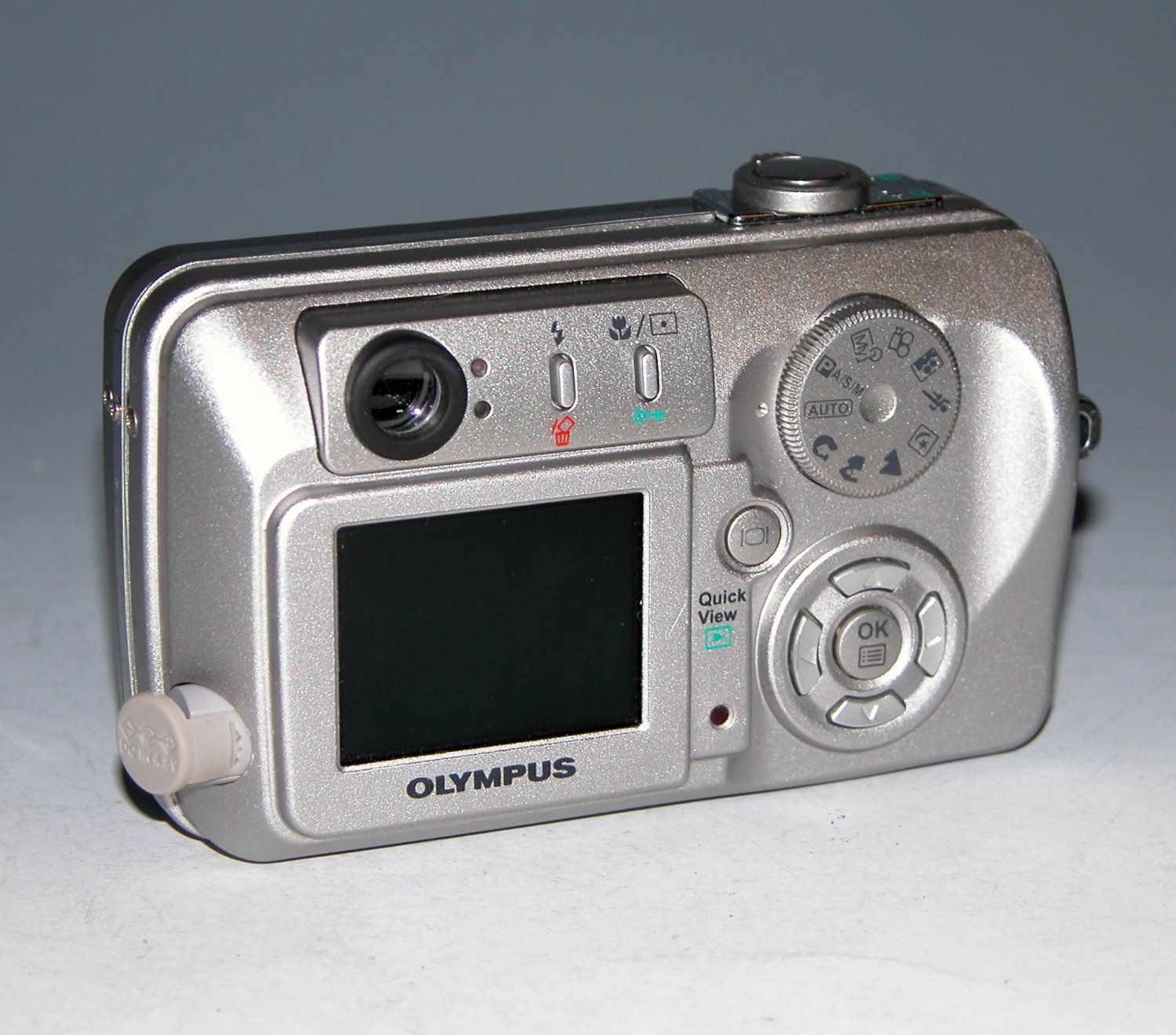 Olympus CAMEDIA C-50 Zoom 5.0MP Digital Camera - Silver #6825