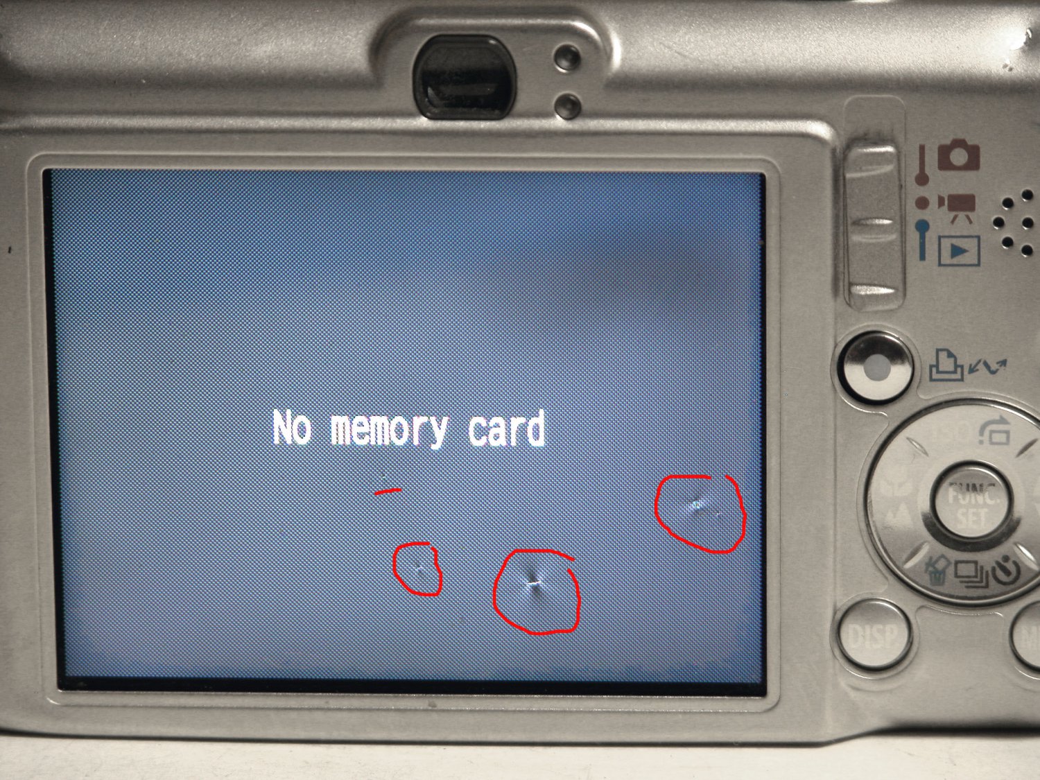 Canon PowerShot Digital ELPH SD450 5.0MP Digital Camera #1236